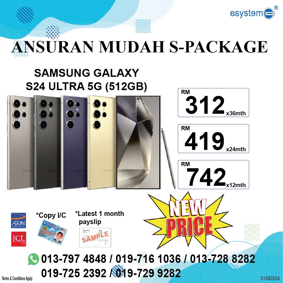 Ansuran Samsung Galaxy S24 Ultra 5G